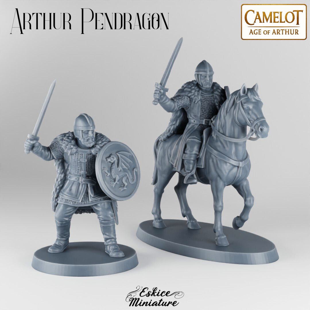 Arthur Pendragon – Eskice Miniature