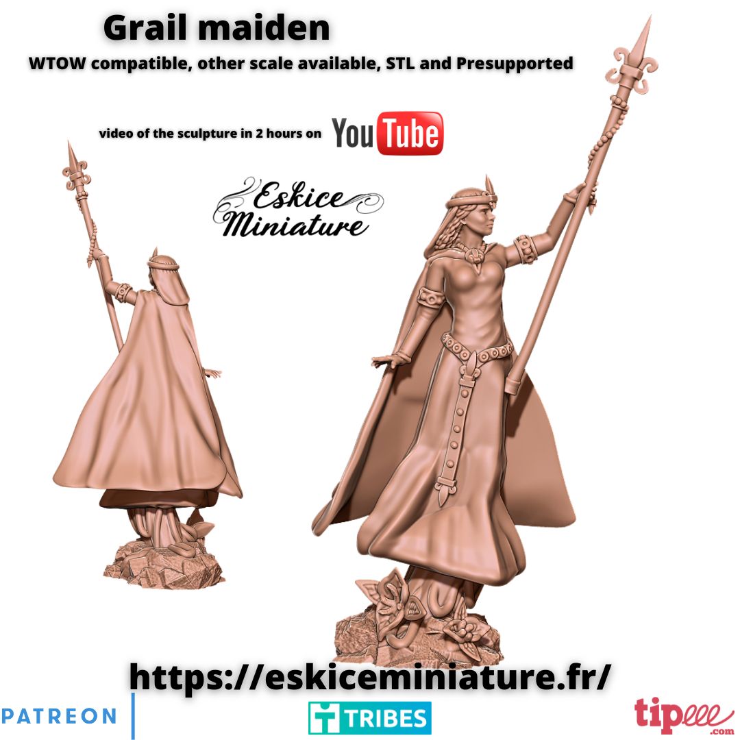 Demoiselle du Graal 1 – Eskice Miniature